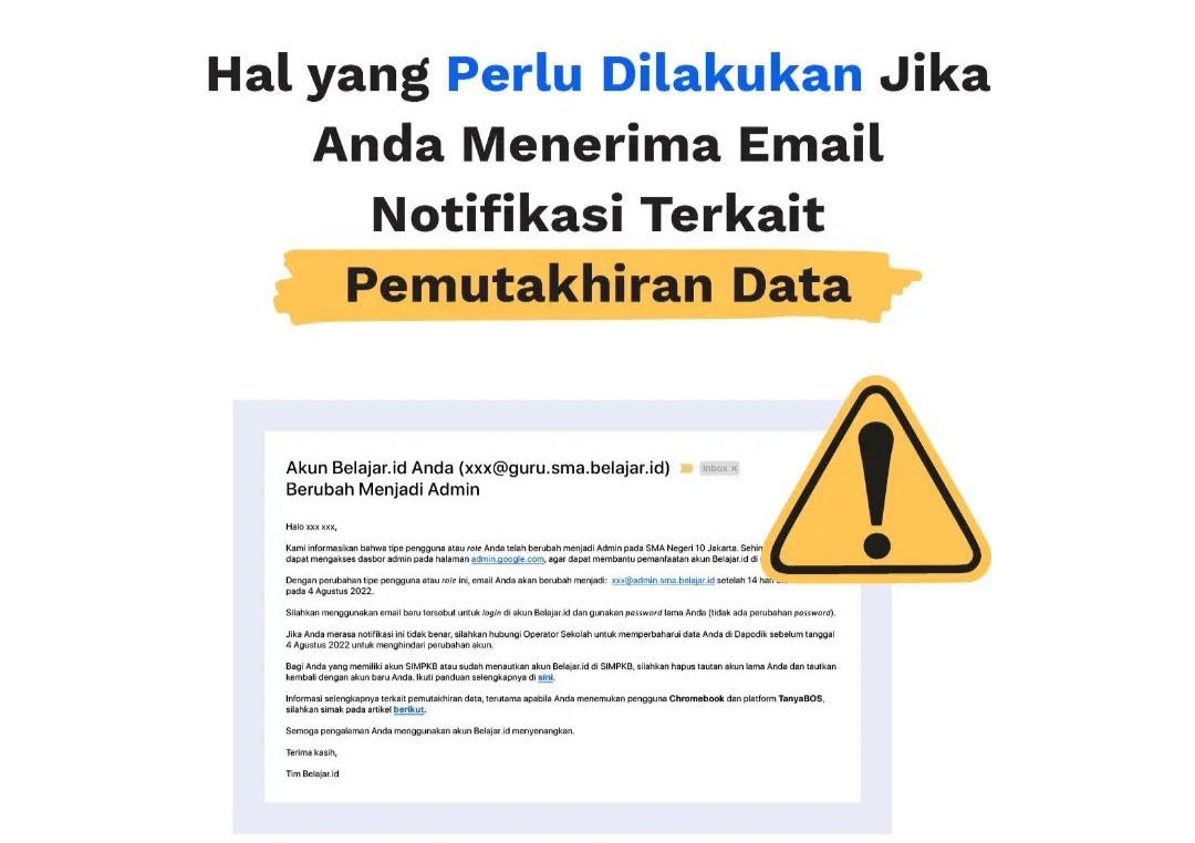 Pemutakhiran Data Akun Belajar.id – idsch.id
